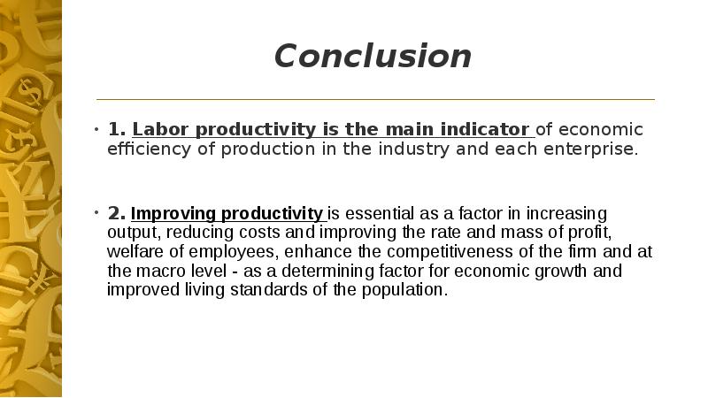 Labor productivity
