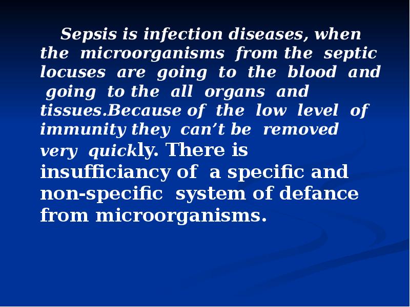 TOXIC- SEPTIC DISEASES OF NEWBORNS