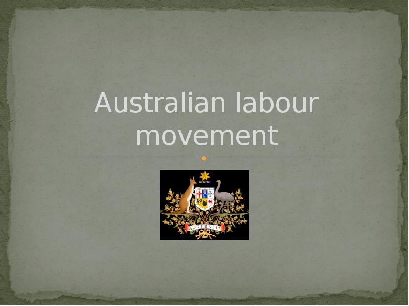 Australian labour movement