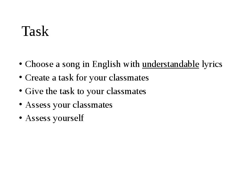 Task