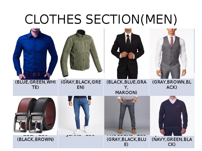 BUYING THINGS IN A SHOP