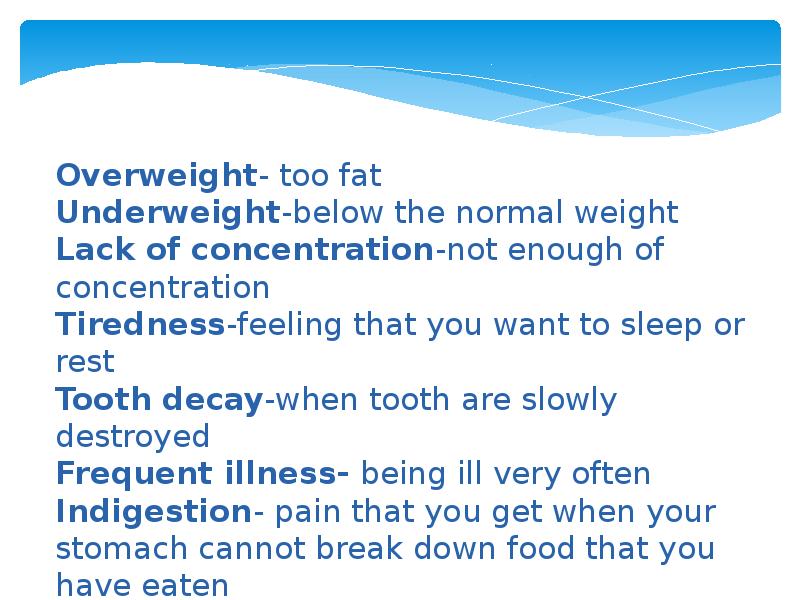 Our handy food and health tips!