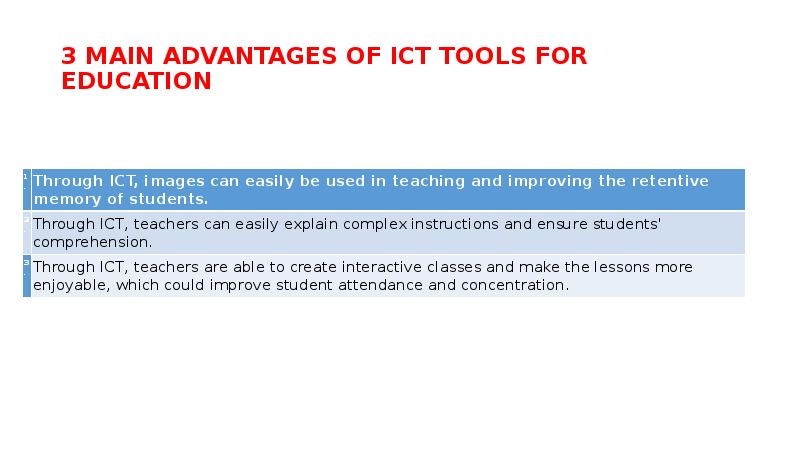 ICT in Education
