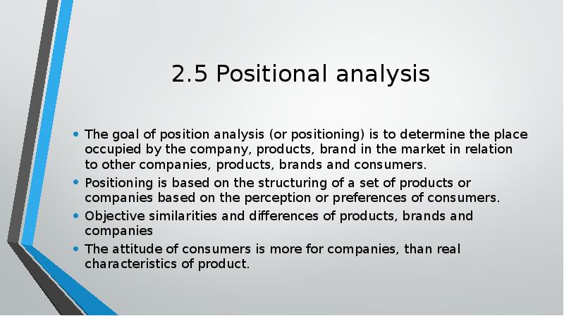 Lecture 2. Situational analysis of the enterprise