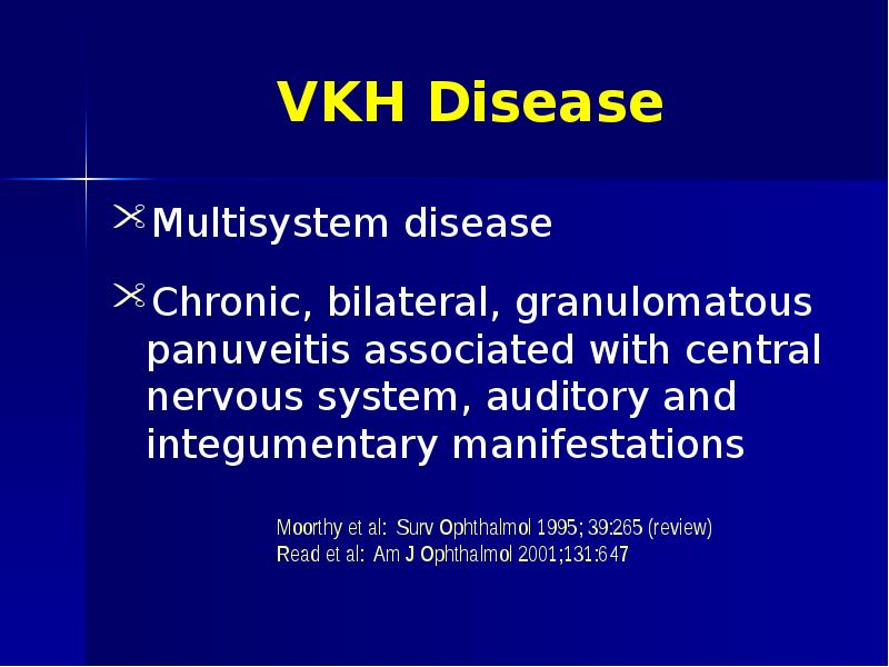 VOGT-KOYANAGI-HARADA DISEASE