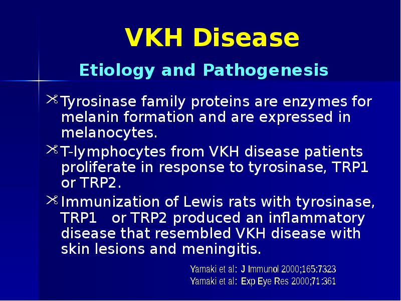 VOGT-KOYANAGI-HARADA DISEASE