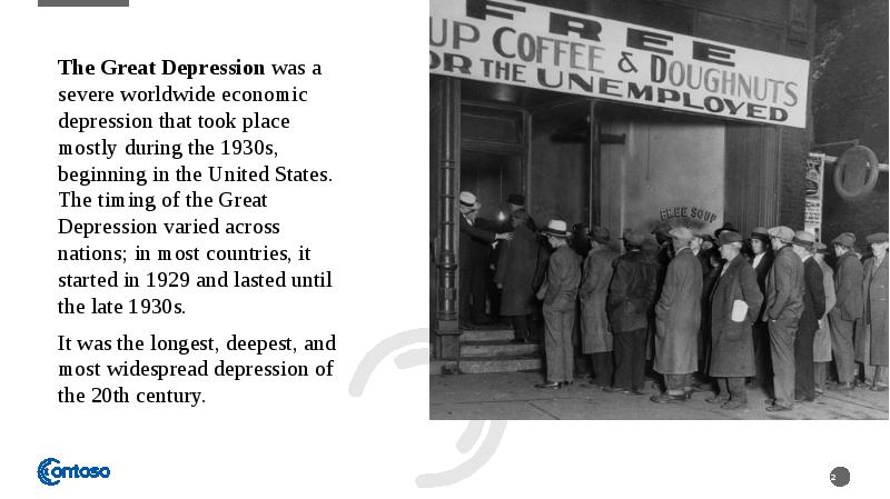 Great Depression in Canada - презентация, доклад, проект