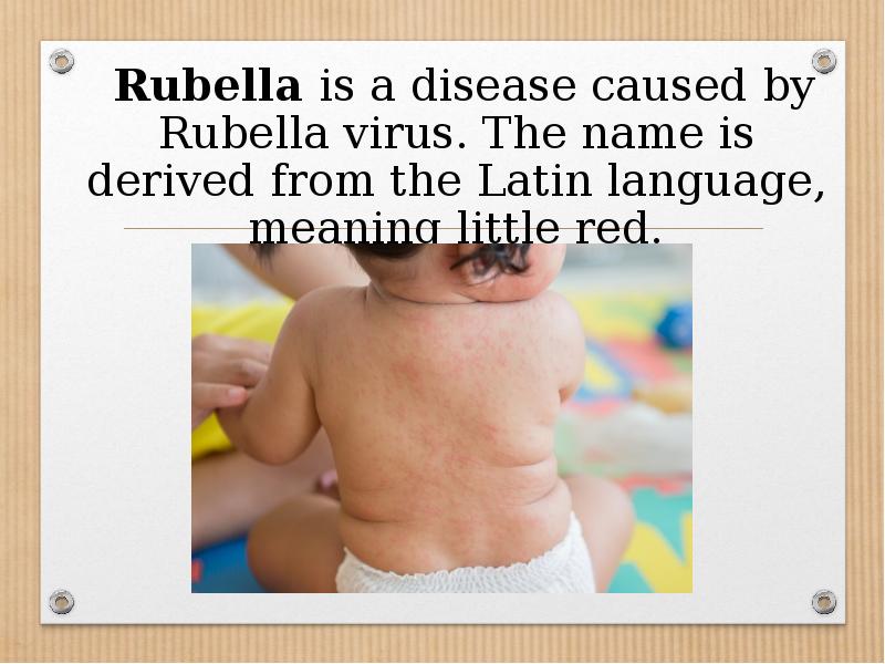 RUBELLA