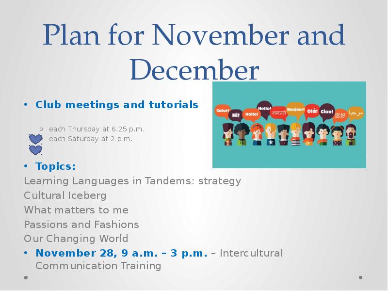 Language Exchange Club