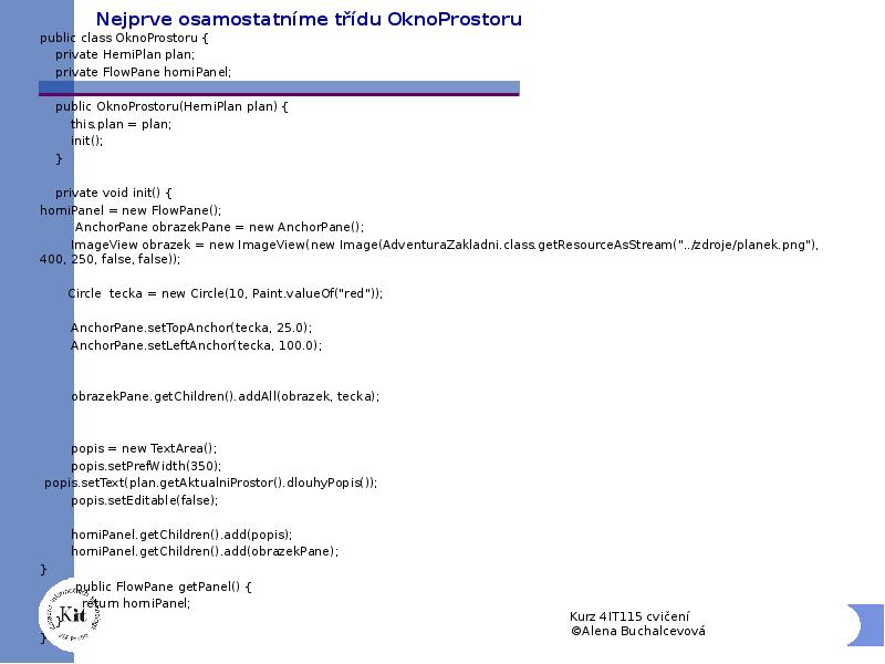 Návrhový vzor Observer Adventura