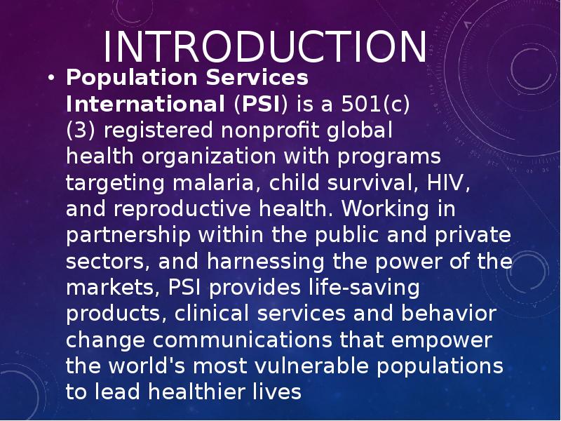 Population Services International