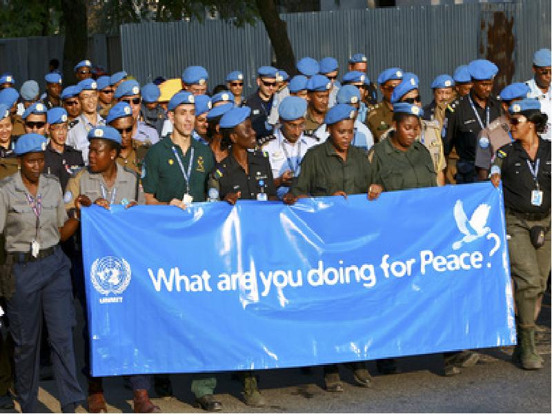 The United Nations Peacekeeping forces