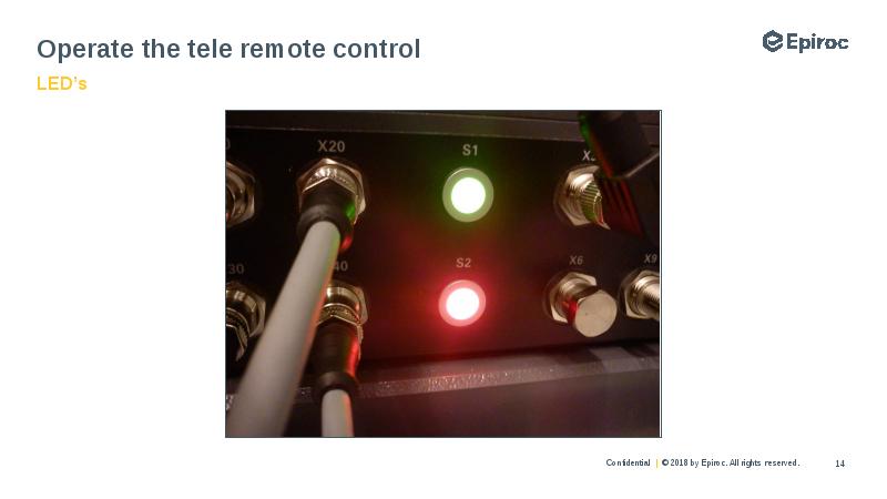 Tele remote control