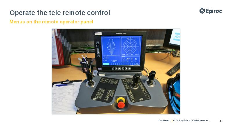 Tele remote control