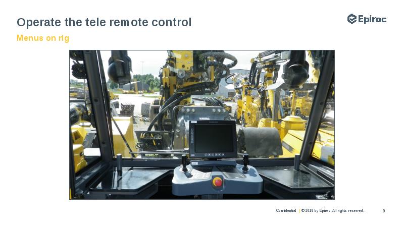 Tele remote control