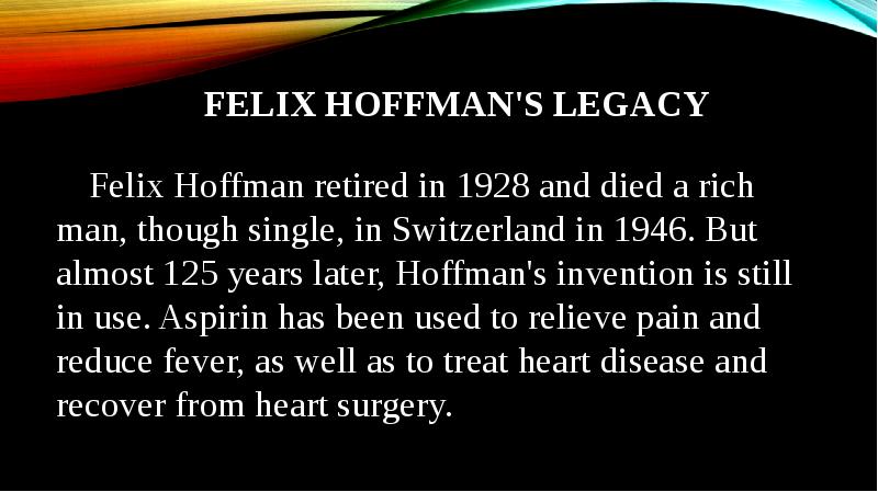 Felix Hoffmann