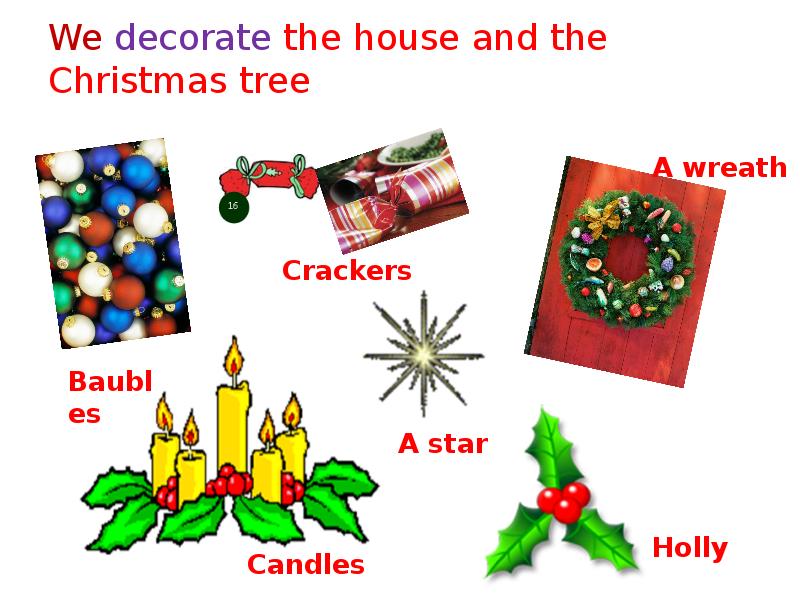 CHRISTMAS VOCABULARY, Pronouns and Prepositions