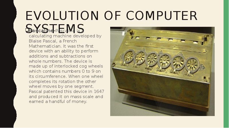 evolution of computer systems